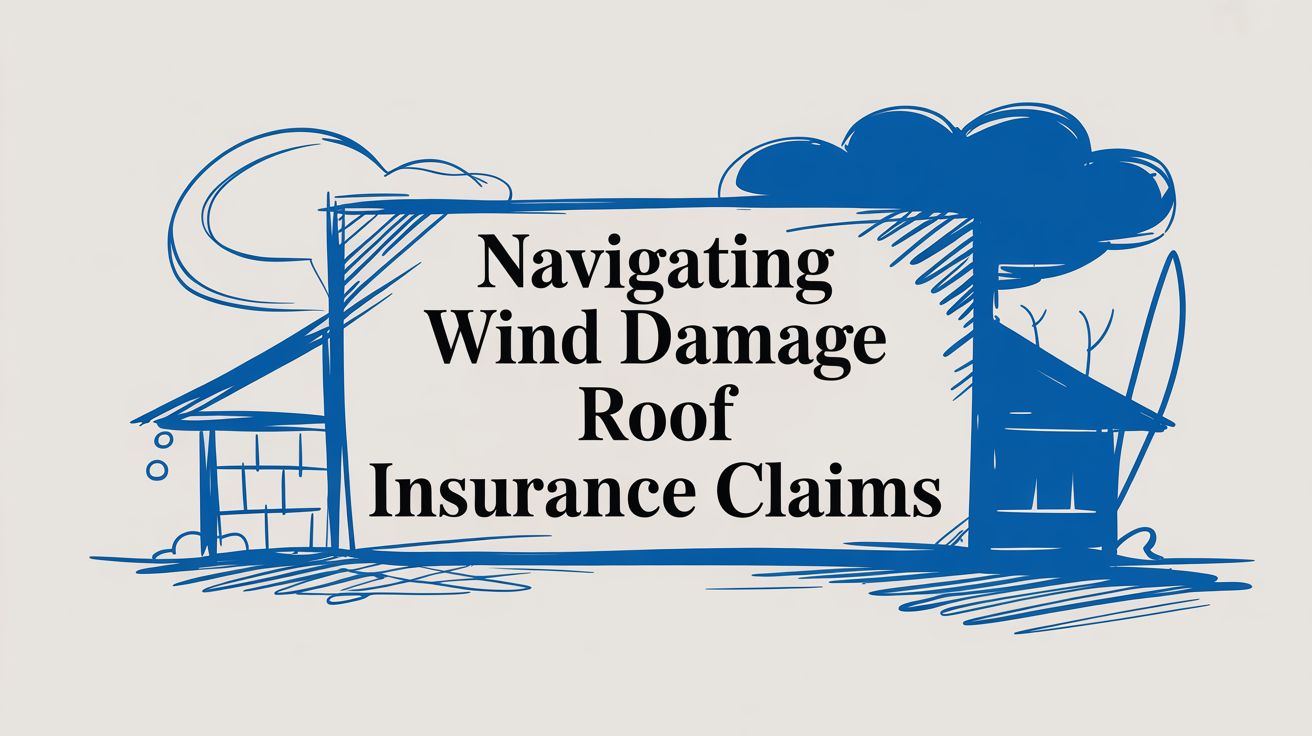 Navigating Wind Damage Roof Insurance Claims