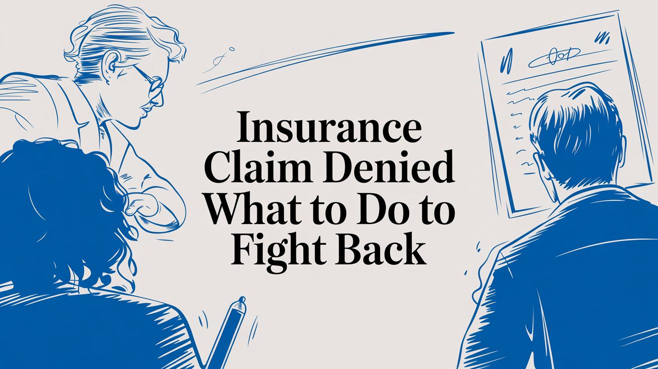 Insurance Claim Denied What to Do to Fight Back