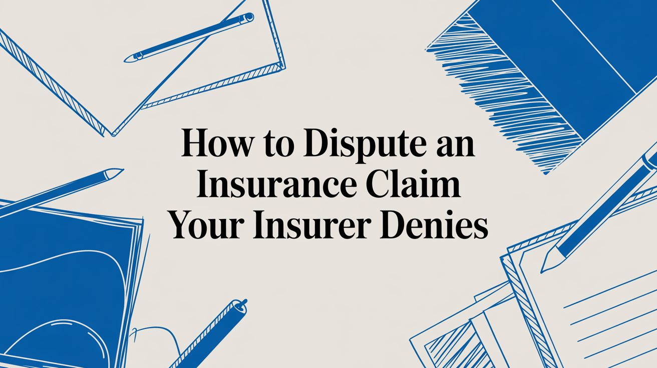 How to Dispute an Insurance Claim Your Insurer Denies