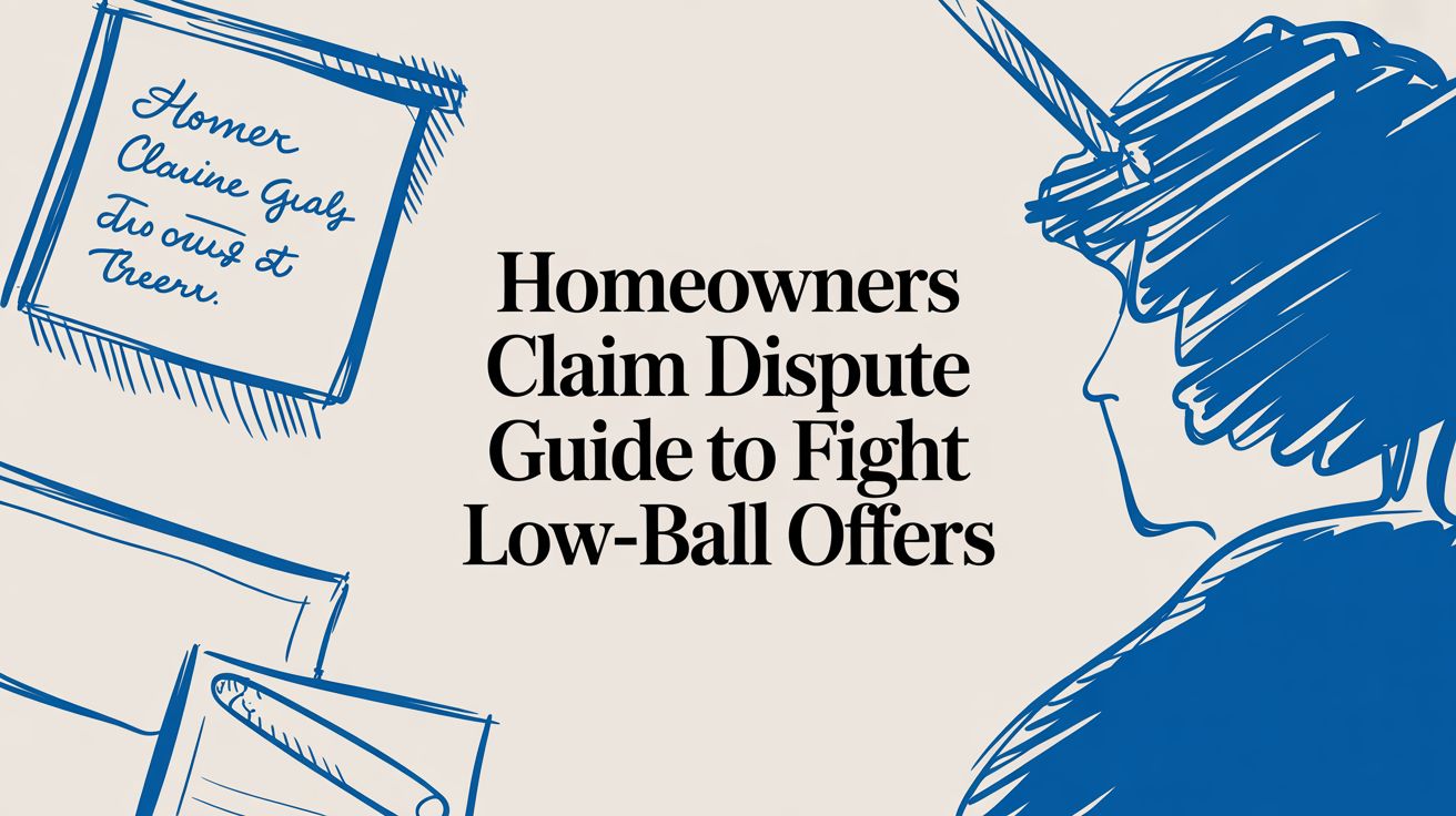 Homeowners Claim Dispute Guide To Fight A Low-Ball or Denied Claim