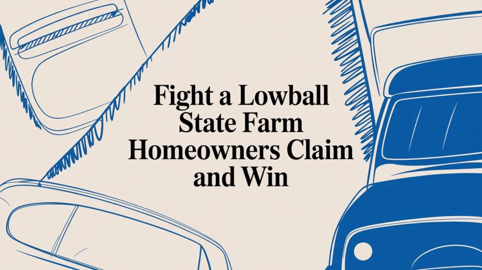 State Farm Homeowners Claim Help: How to Fight Low-Ball Offers and Denials